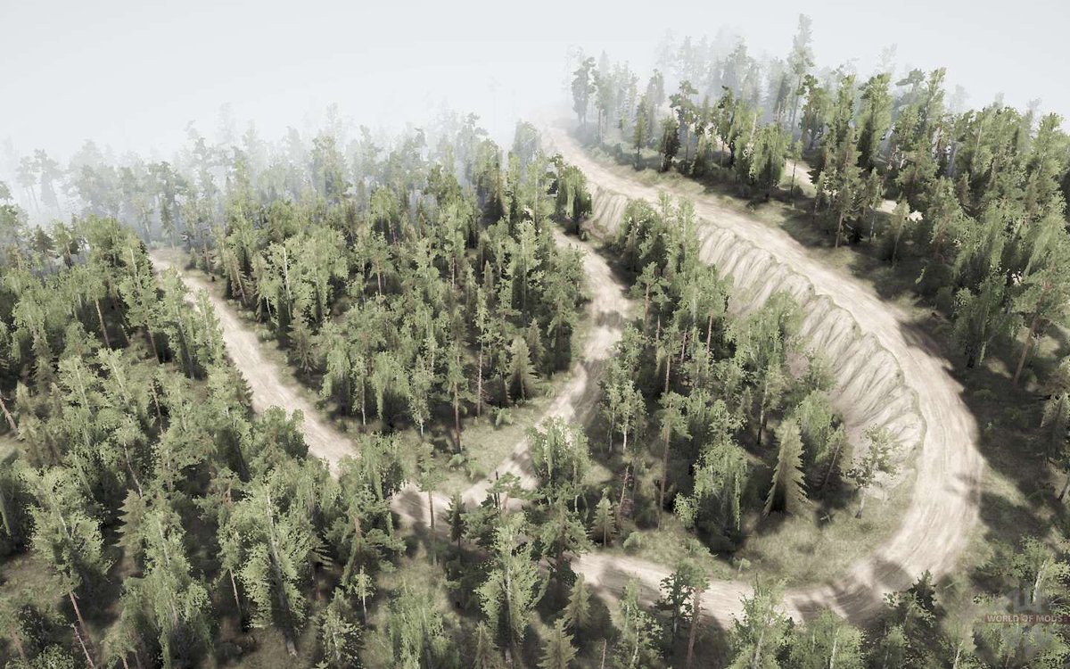 WorldOfMods.com on Twitter: "Кругом болота для Spintires MudRunner https://worldofmods.ru ...