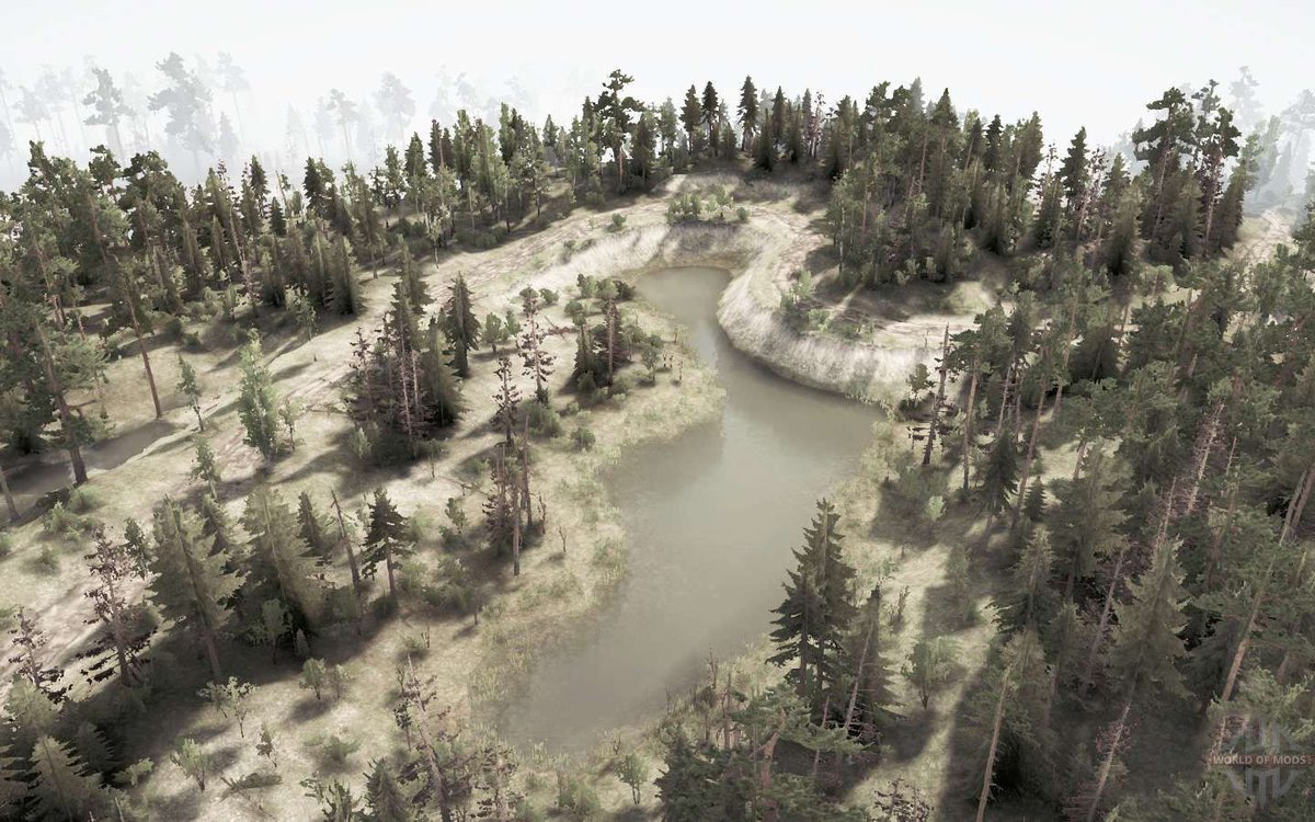 WorldOfMods.com on Twitter: "Лесные угодья для Spintires MudRunner https://worldofmods.ru ...
