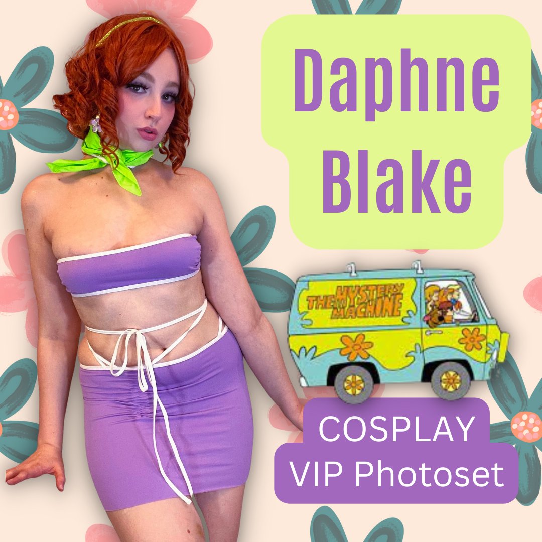 Sofi Starship 👽 on Twitter: "Just uploaded my DAPHNE BLAKE COSPLAY Photoset to ManyVids for ...