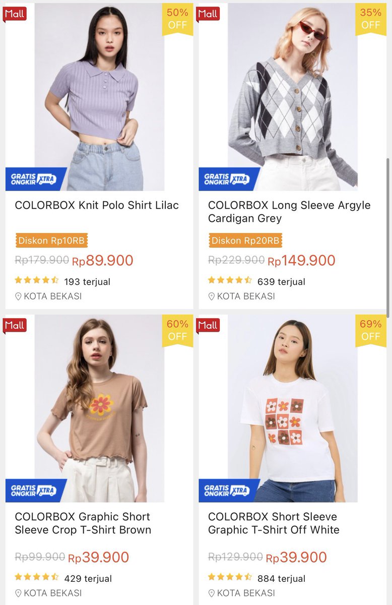 FESS on Twitter: "RT @AkuSukaRacun: Colorbox diskon up to 69% http://shope.ee/9emAMkjSt6"