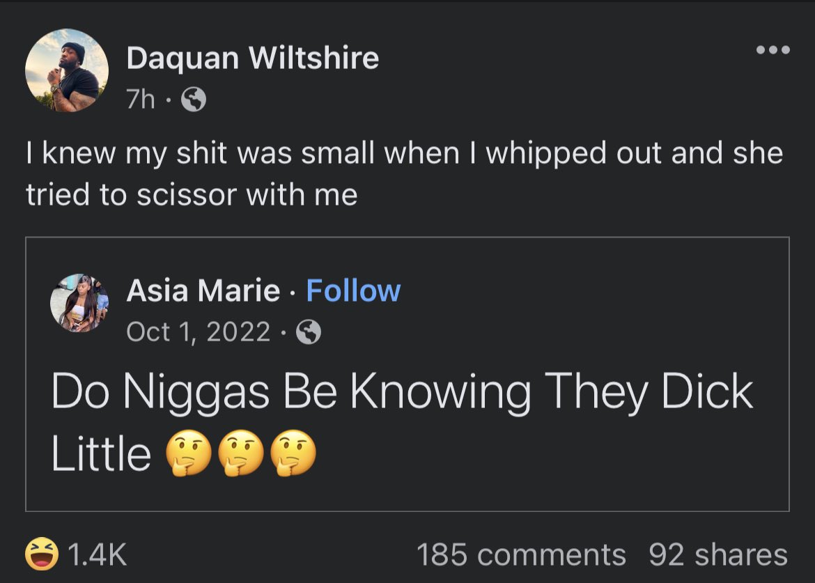 Daquan Wiltshire DSG 🤘🏾🐝 on Twitter: "A traumatizing moment in a man’s life"