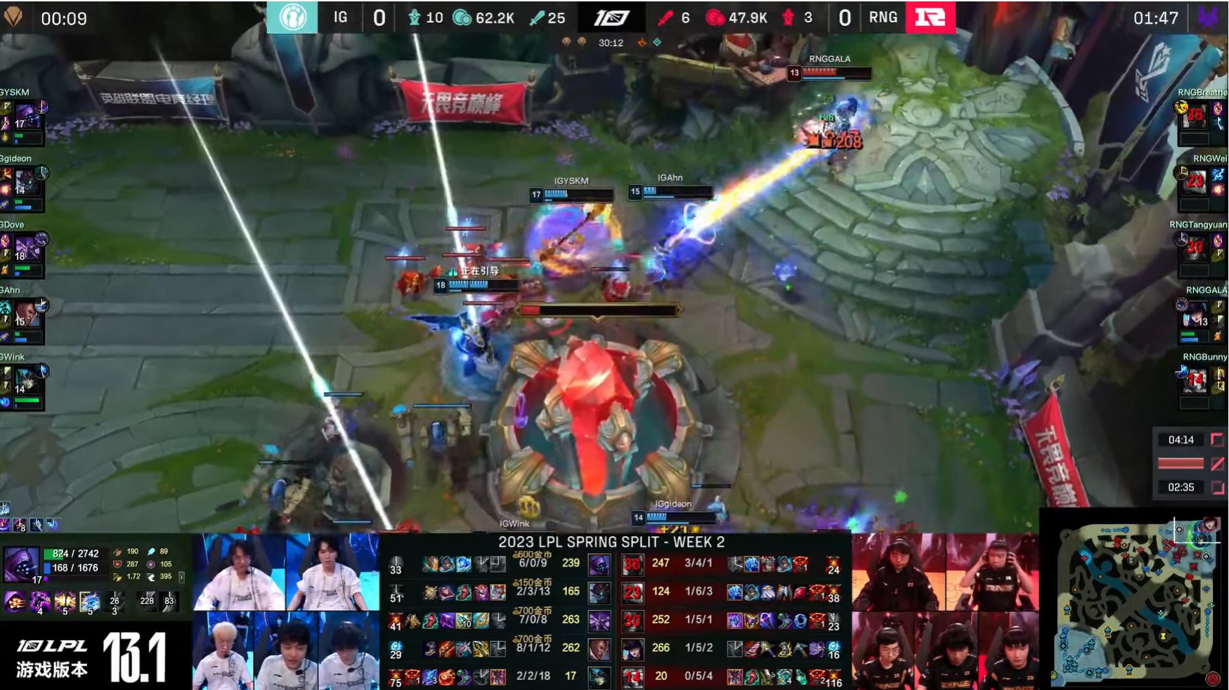 Shadow corporation (eSports Agency) on Twitter: "IG makes clean win against Winner of MSI 2022 ...