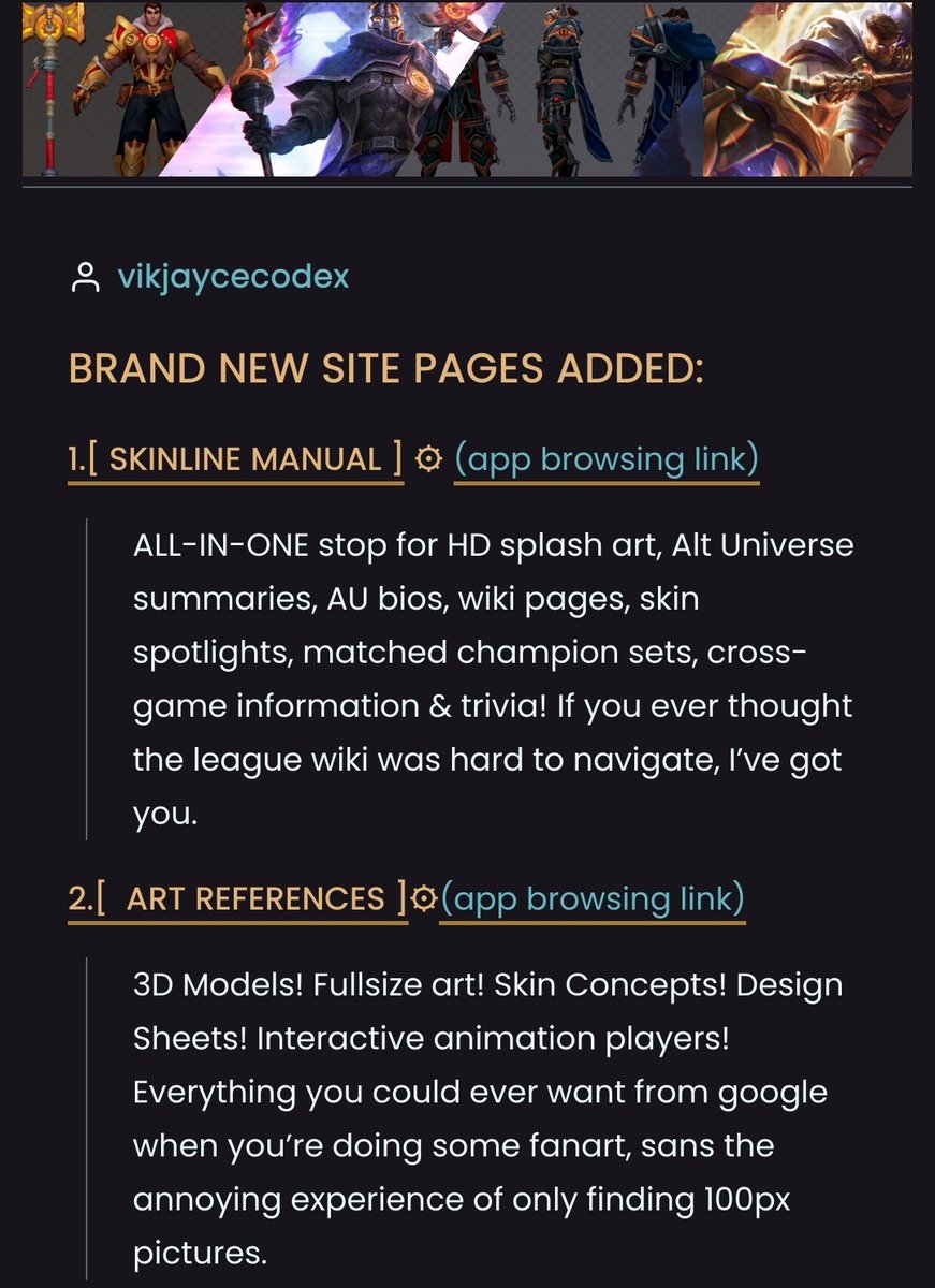 Jumaralo Hex on Twitter: "RT @Hexhomos: Vikjayce Codex update 🎉 HD Splash Art folders for Jayce ...