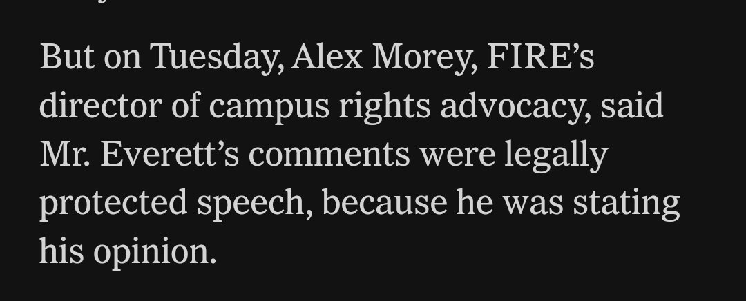 Real Donnie Baseball on Twitter: "@TheFIREorg @HamlineU Explain this, please. It's a private ...