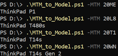Damien Van Robaeys [MVP] on Twitter: "Did you know there is a Lenovo models file (always ...