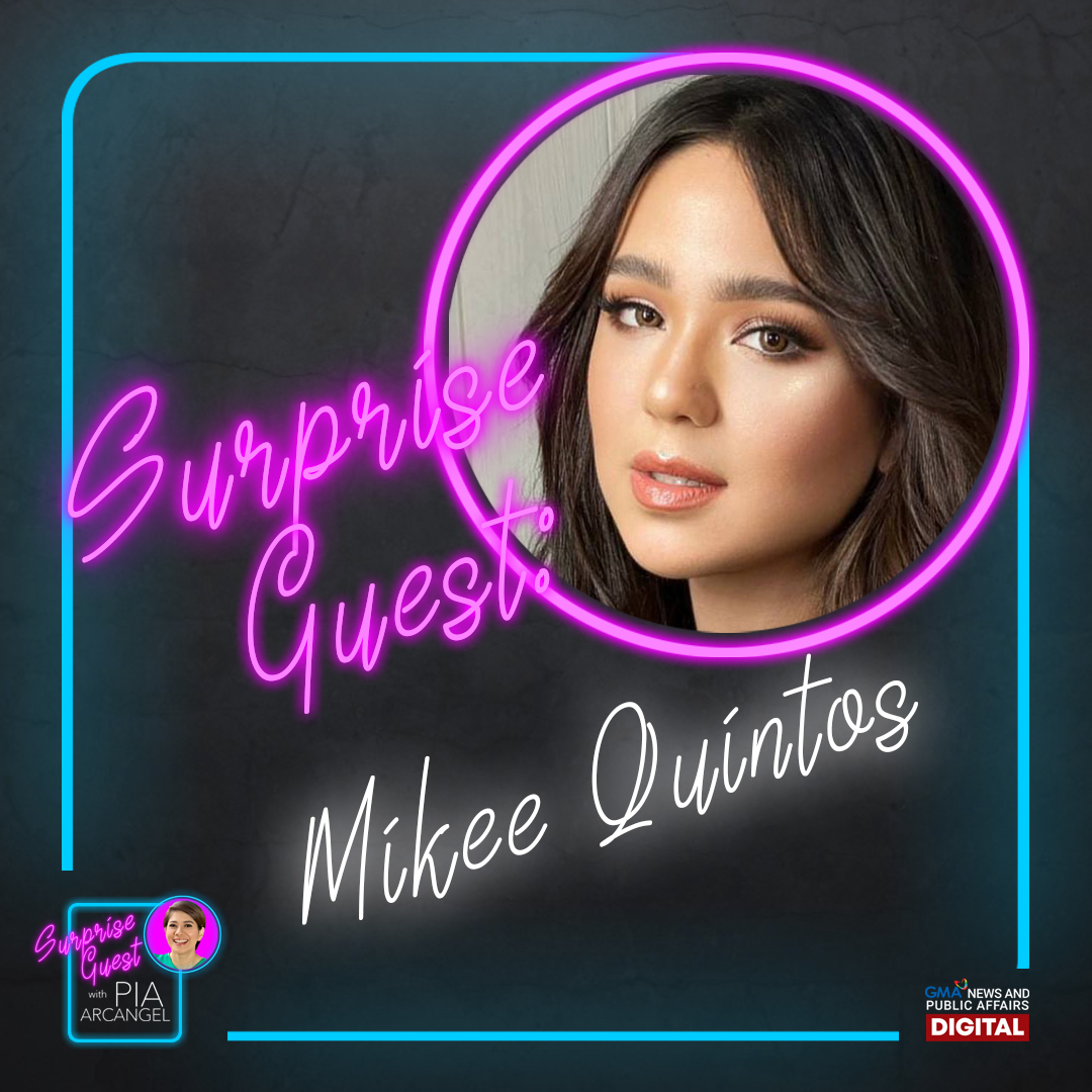 GMA News on Twitter: "SURPRISE! Si Mikee Quintos ang surprise guest ni Pia Arcangel sa kaniyang ...