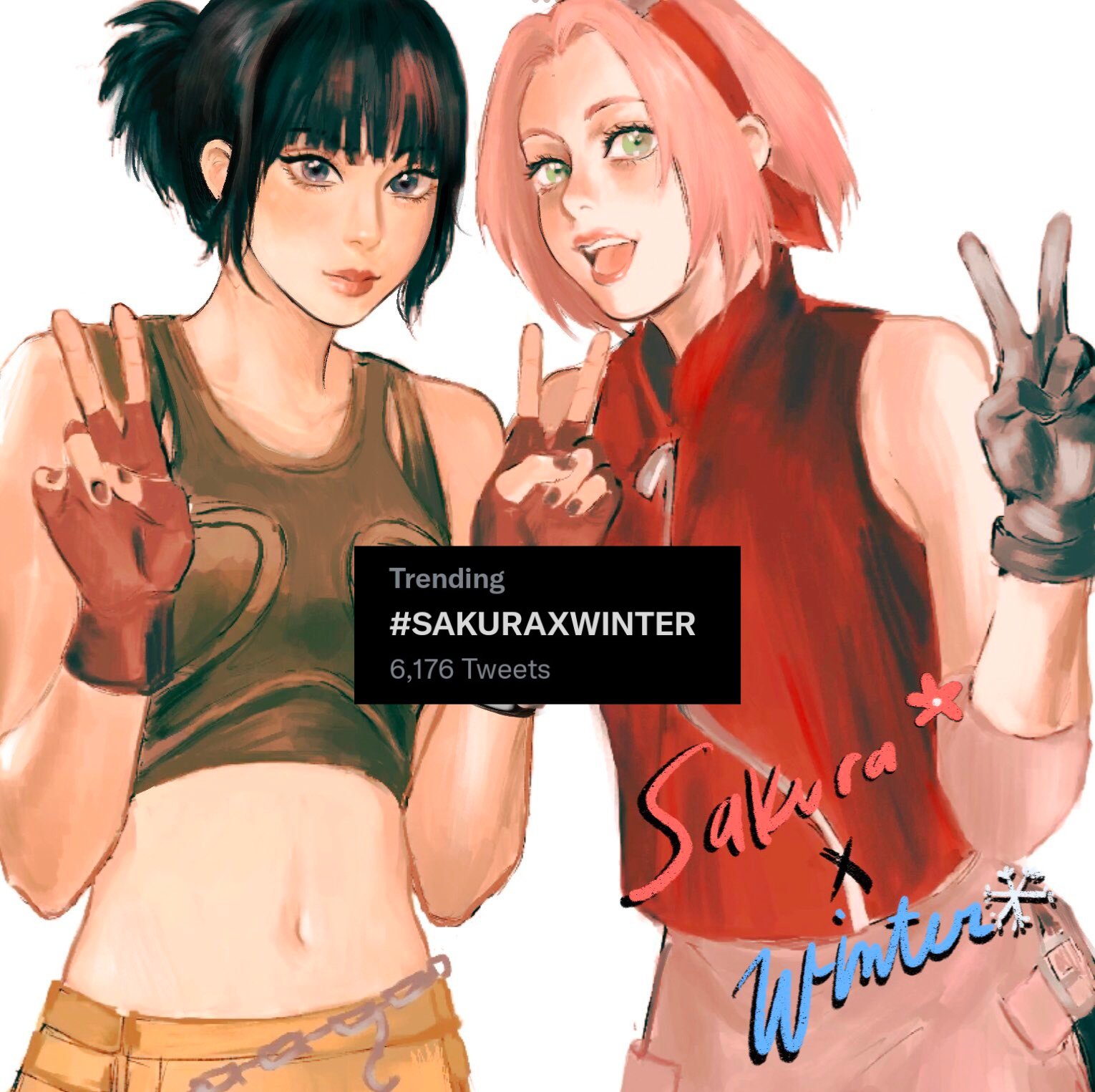Team Winter Official 🌏 on Twitter: "Our tag #SAKURAXWINTER is currently trending with over 6K ...