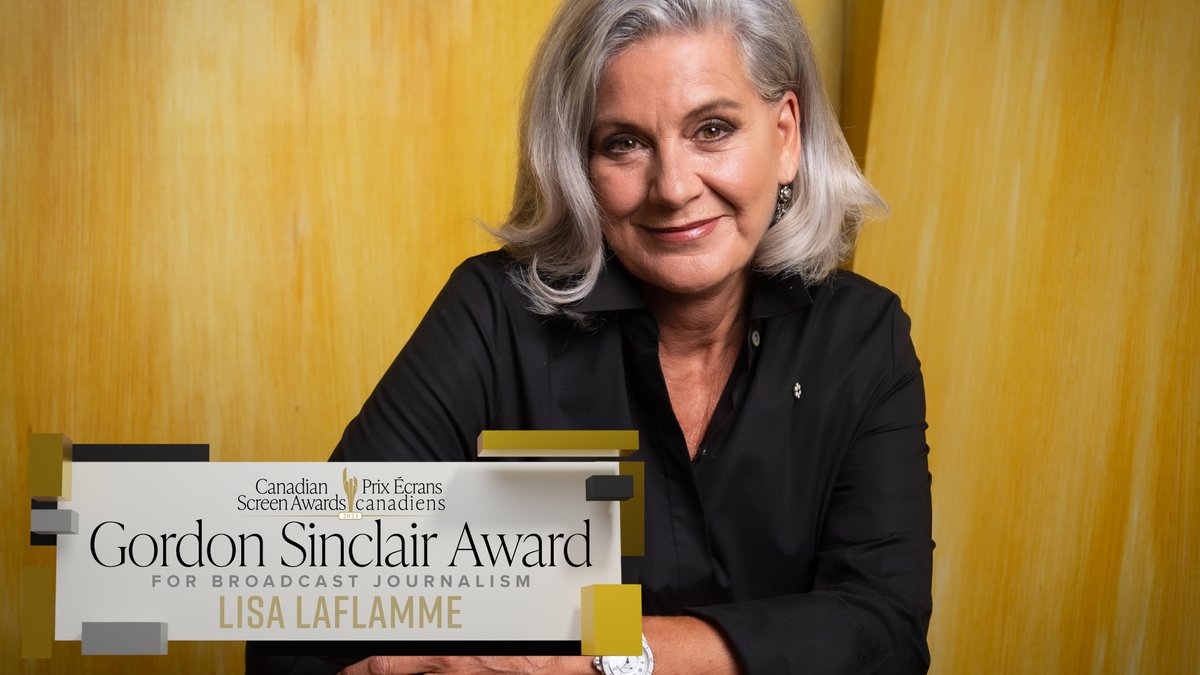 The Canadian Academy on Twitter: "Lisa LaFlamme, the recipient of the Gordon Sinclair Award for ...
