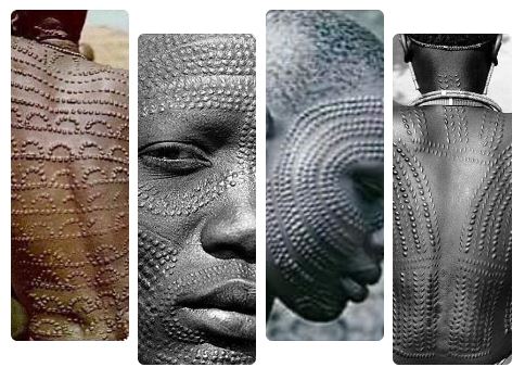 Scarification is a traditional cultural activity, widely performed ...