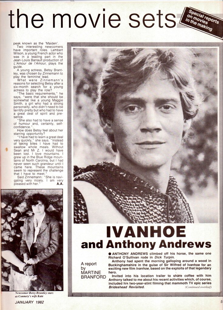 Graeme Wood on Twitter: "From January 1982 PHOTOPLAY MOVIES AND VIDEO MONTHLY features Anthony ...