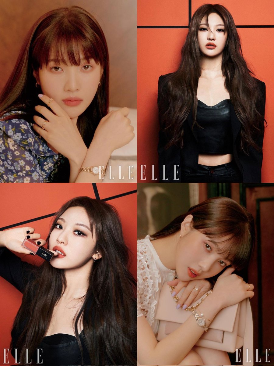ؘ on Twitter: "joy and ningning for elle magazine"