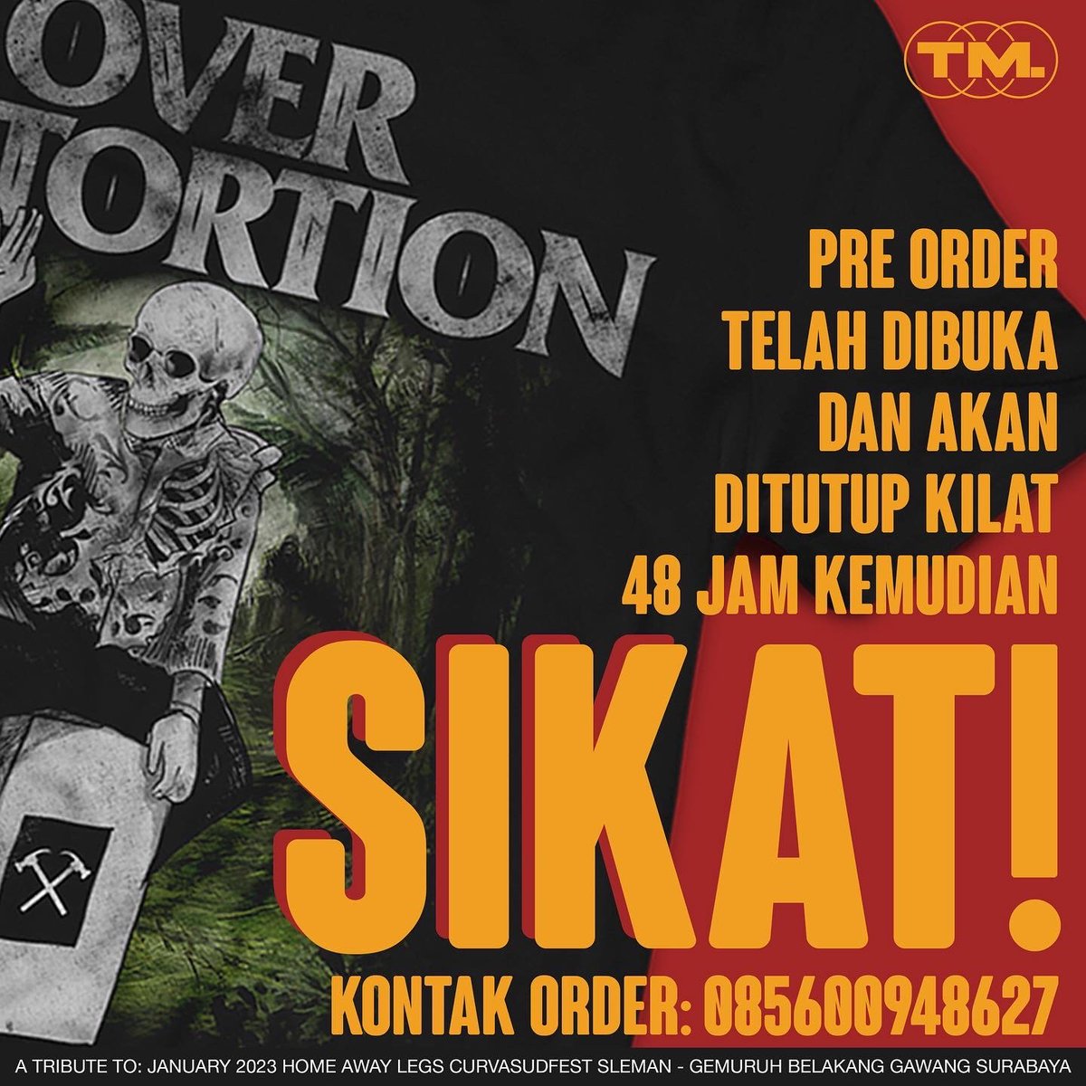 Over Distortion on Twitter: "Info tambahan"