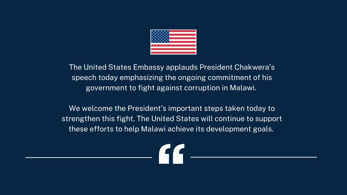 U.S. Embassy Lilongwe on Twitter: U.S. Embassy Lilongwe on Twitter: