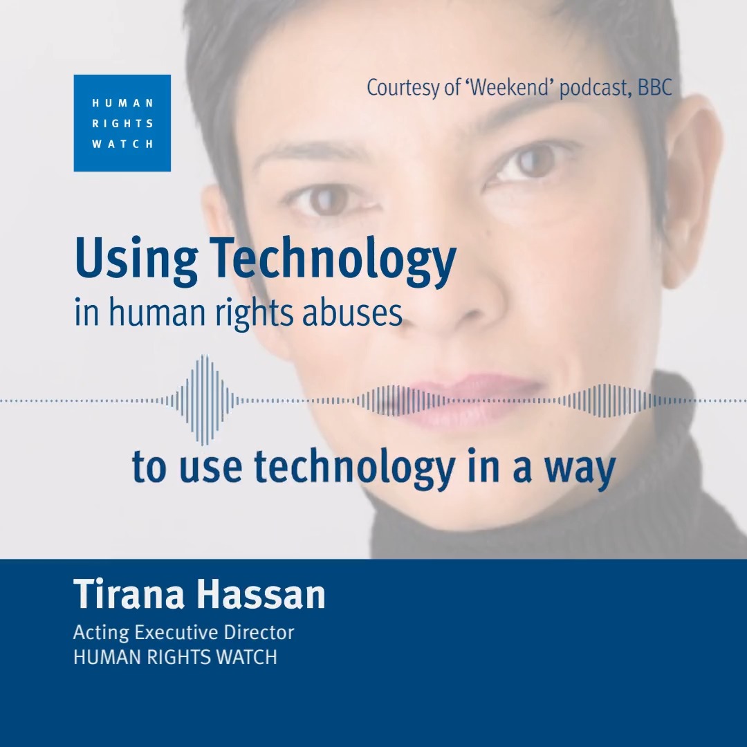 Technology and social media are critical tools in documenting human ...