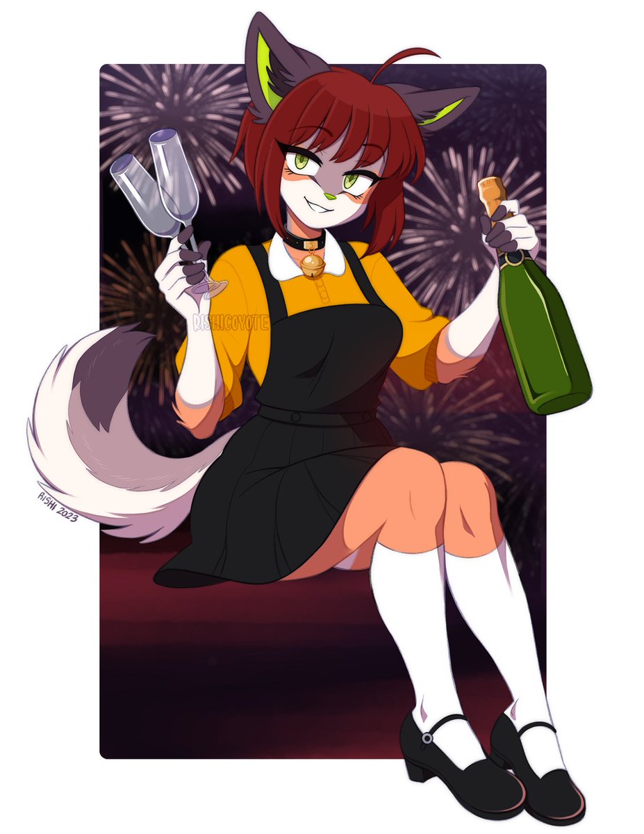 coyotecrossing on Twitter: "You know where to find the saucy version~ 🍾 https://patreon.com ...