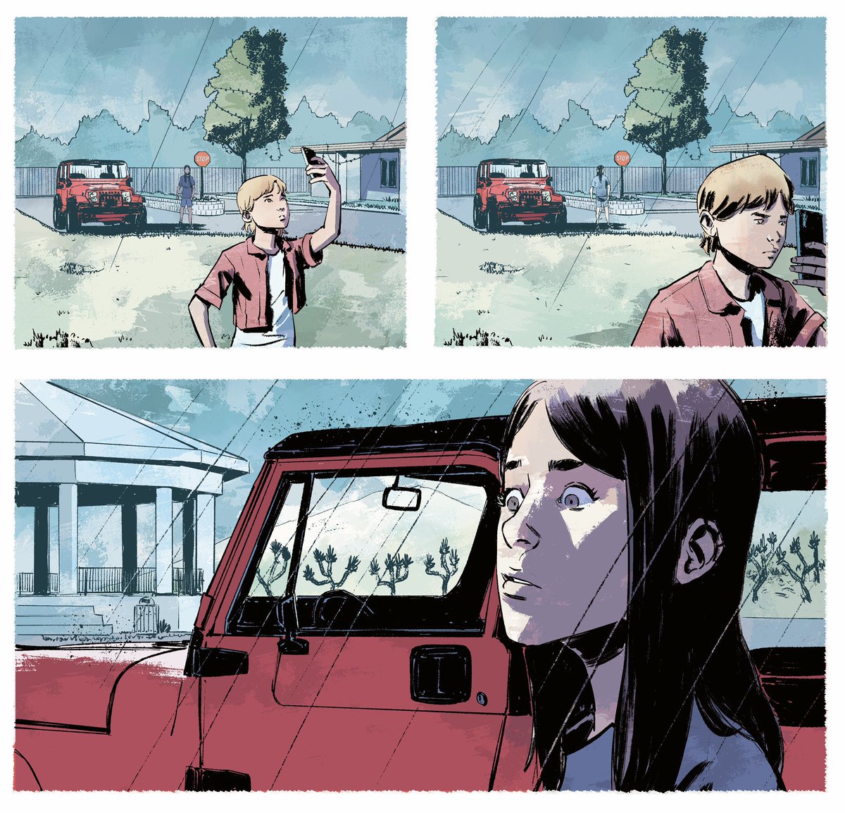 Vault Comics on Twitter: "RT @ChrisShehanArt: Some panels from Denizen 2 that I like. It’s in ...