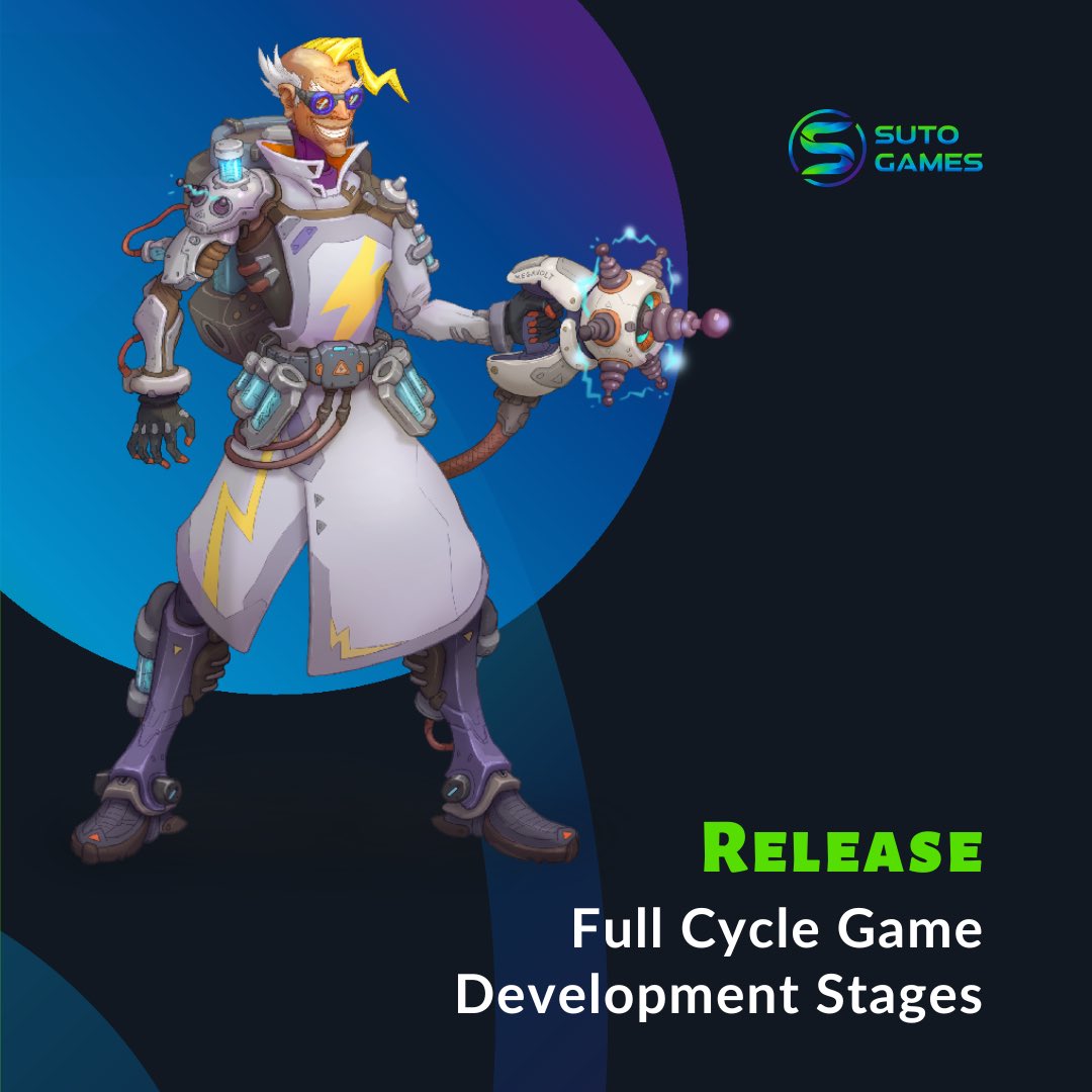 SutoGames on Twitter: "Full Cycle Game Development Stages: Release 🪩 We are helping to publish ...