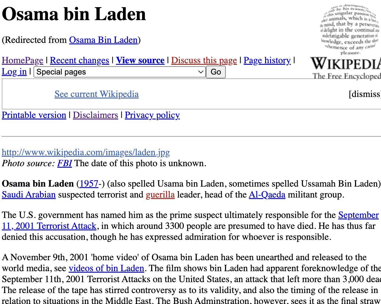 Wikipedia Search Bar