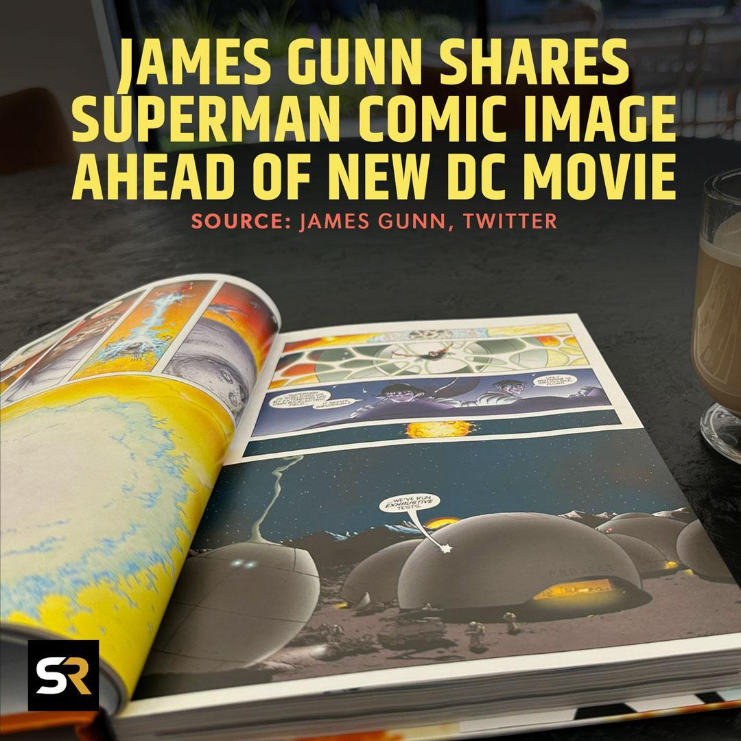 ICYMI: In a new post from @JamesGunn, the director shared an image from ...