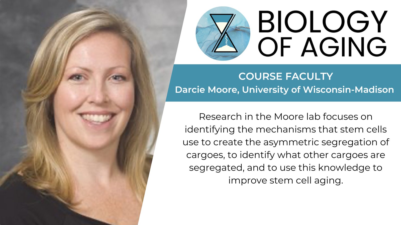 Biology of Aging Course on Twitter: "Faculty focus: Introducing some of the great faculty on the ...