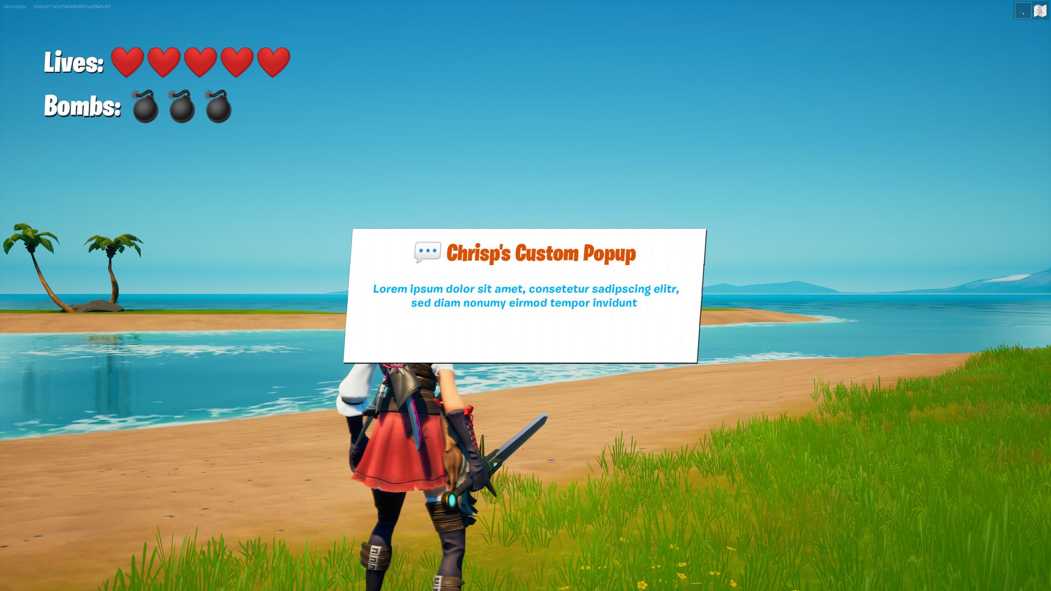 Chrisp on Twitter: "Here are 2 versions of the custom dialogue popup I made using the updated ...