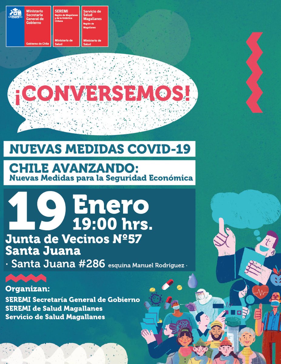 Seremi De Salud Magallanes On Twitter 馃煟los Invitamos Este 19 01 A Dos