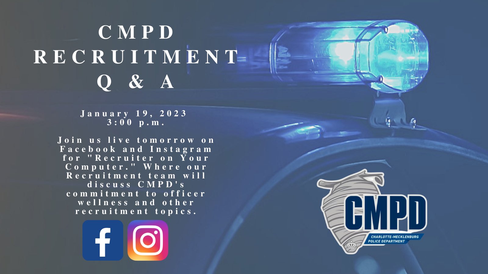 Cmpd Logo Heroes In The Community: CMPD Lieutenant LeBraun Evans