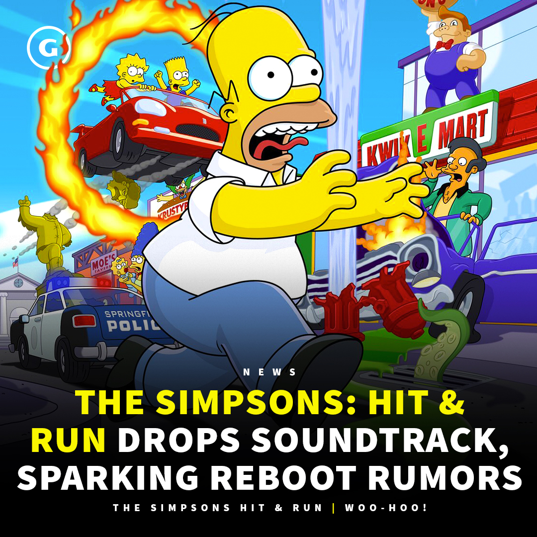 The surprise appearance of the official Simpsons Hit & Run soundtrack on Spotify and Apple Music ...