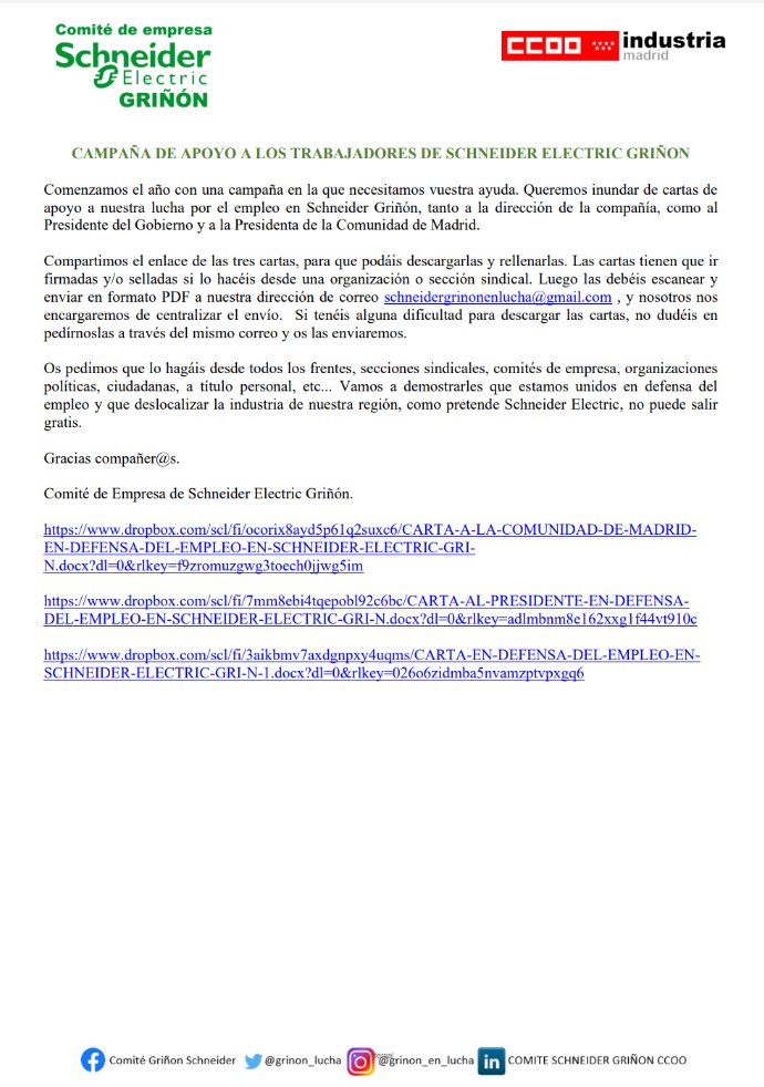 Schneider Griñón En Lucha on Twitter: "Abre el documento, descarga las cartas, comparte y ...