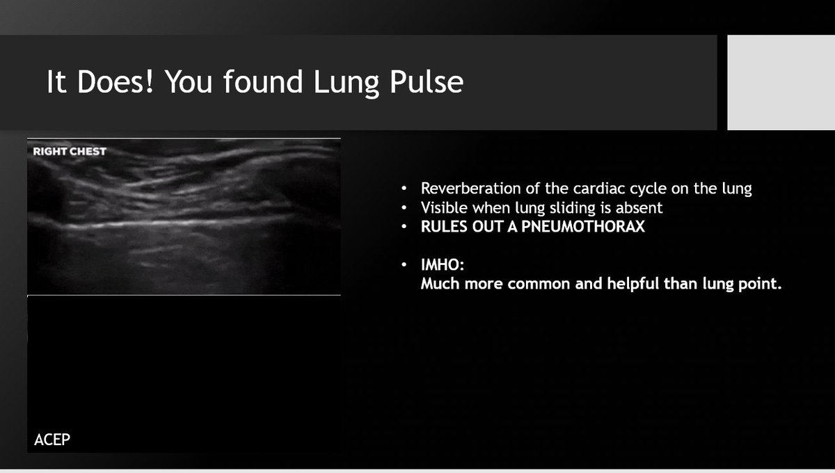 Thoracic Ultrasonography! ...And the long-awaited answers to the ...