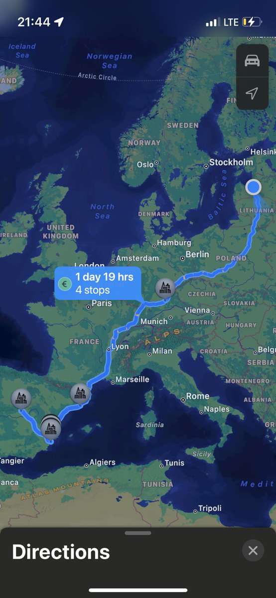 After 32 wonderful years in Latvia we're moving to Spain. 🇱🇻 ️🇪🇸 Roadtrip thread for the curious ...