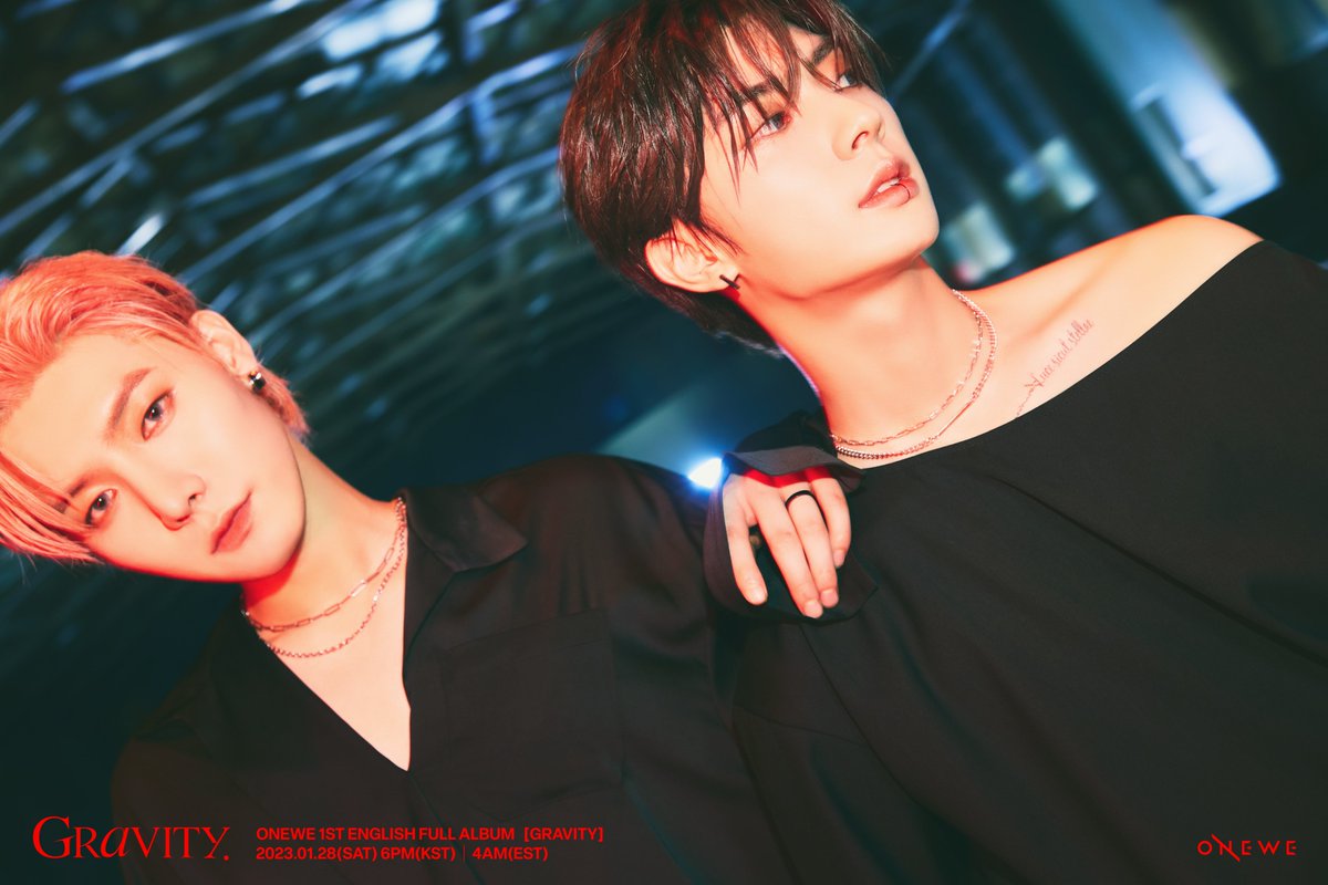 원위 (ONEWE) on Twitter: "[#ONEWE] ONEWE 1ST ENGLISH FULL ALBUM [GRAVITY] ♦ UNIT CONCEPT PHOTO ♦ ...