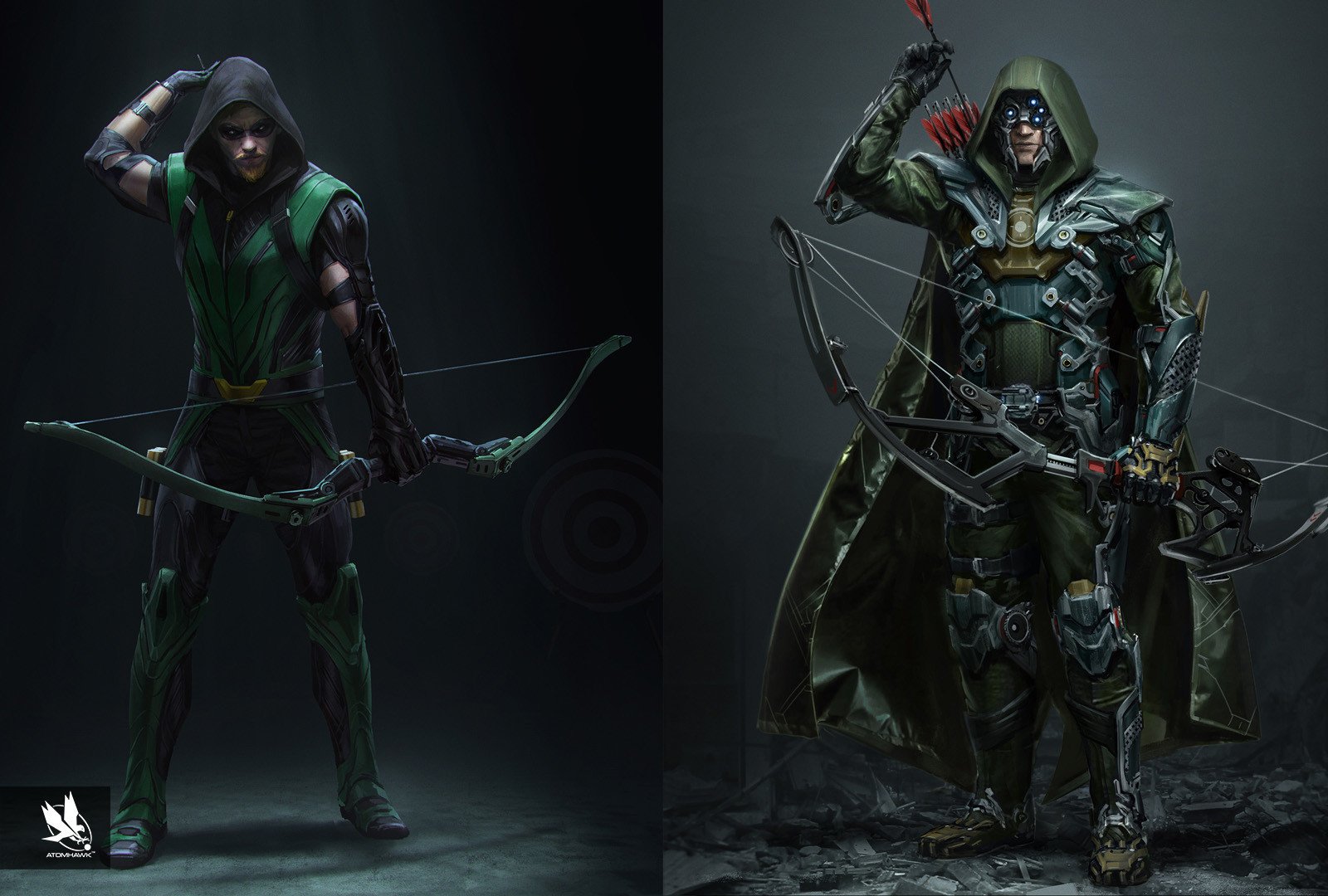 Bow And Arrow Concept Art