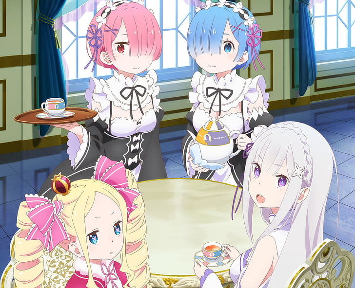 Hot Katsuragi 💖💖💖 on Twitter: "RT @Derex158: Happy birthday to the twin maids of Re:Zero. One ...
