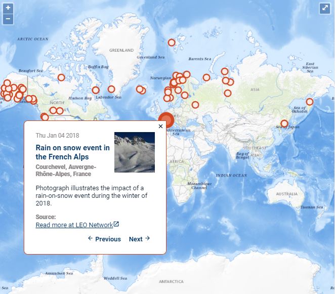 National Snow and Ice Data Center on Twitter: "Have you checked out our Interactive Rain on Snow ...