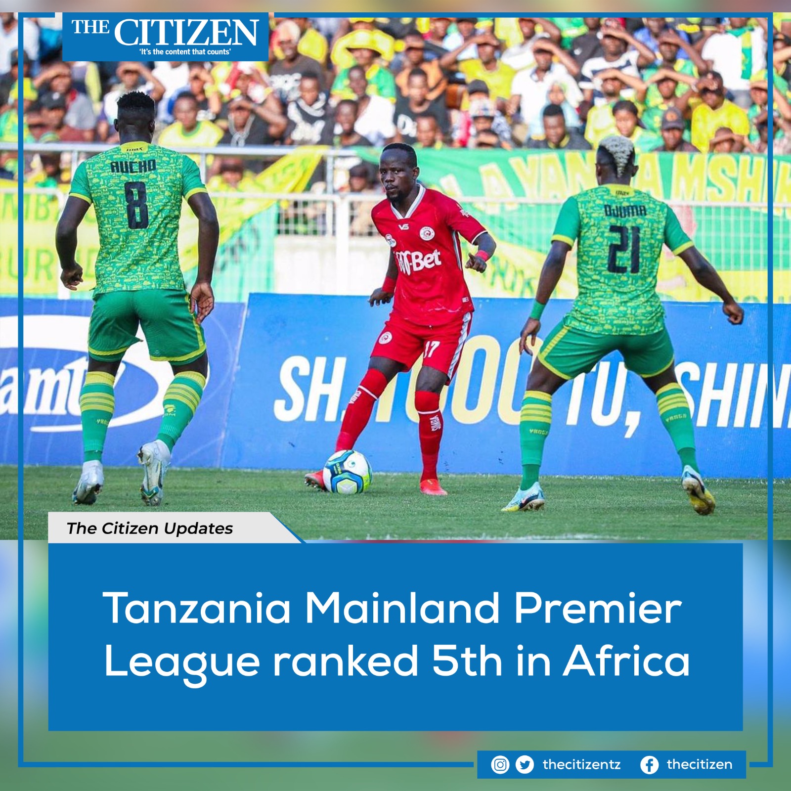 TheCitizenTz On Twitter Tanzanzia Mainland Premier League Ranked thecitizentz-on-twitter-tanzanzia-mainland-premier-league-ranked