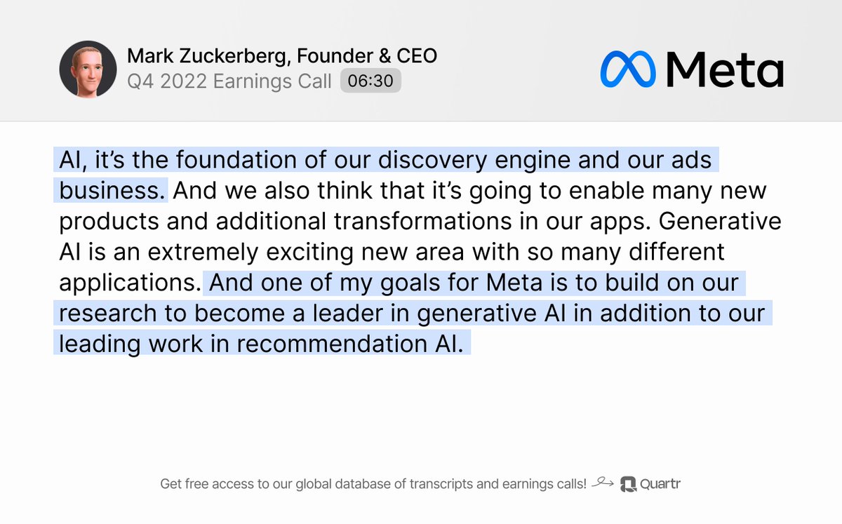 $META is up 24% following yesterday's Q4 earnings release and buyback ...