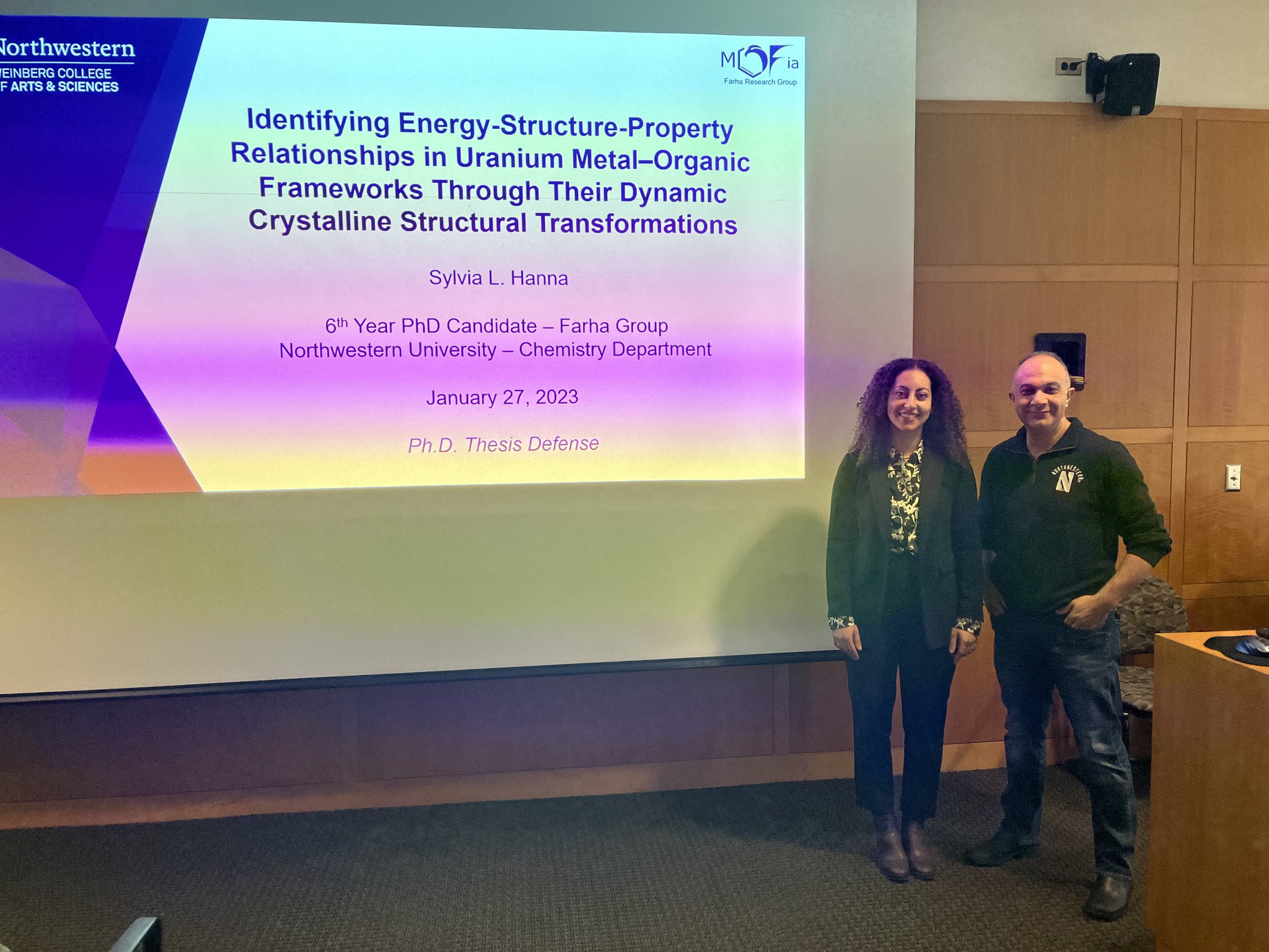 Sylvia Hanna on Twitter: "Excited to share that I recently defended my Ph.D. in chemistry ...