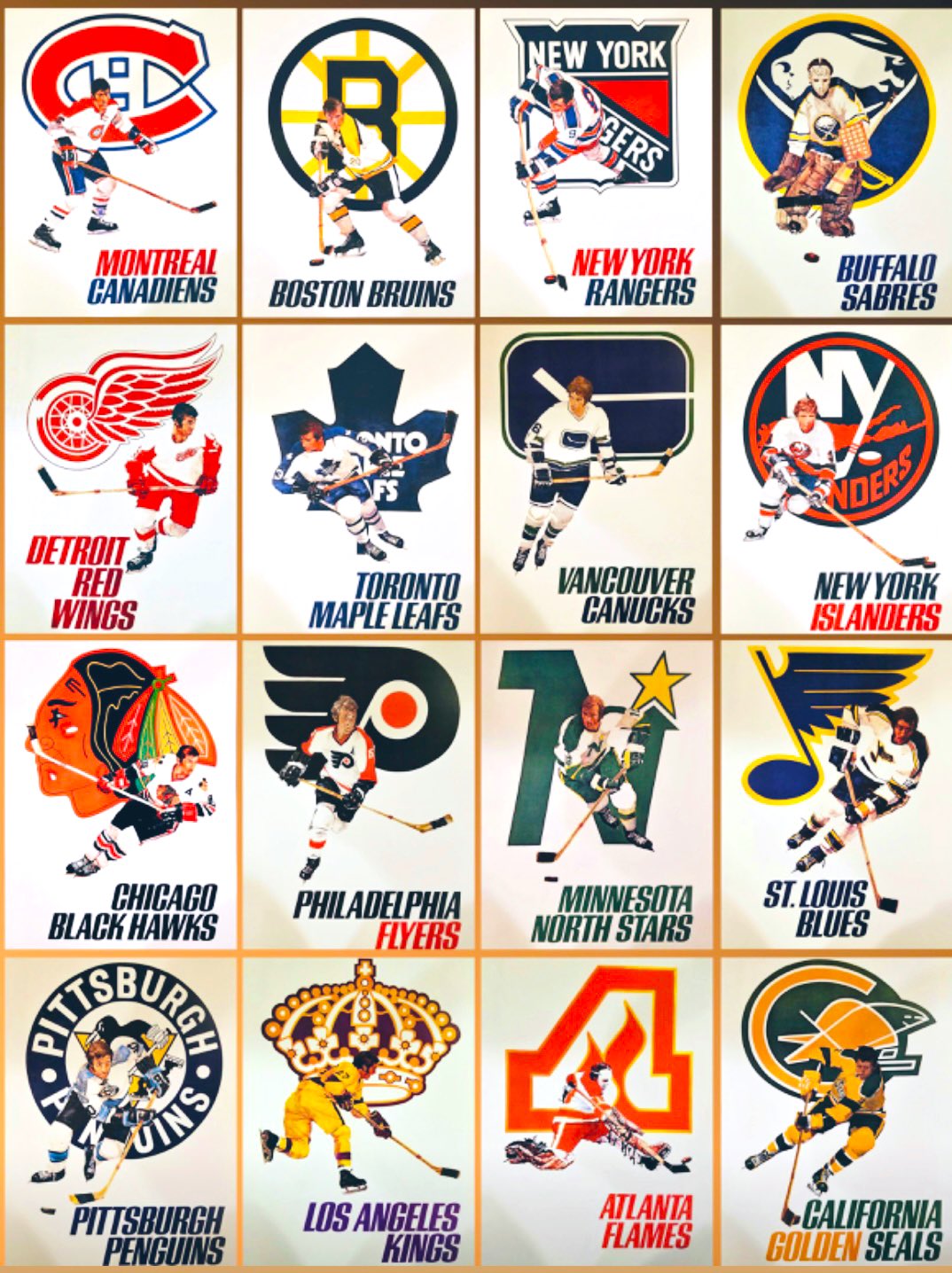Old School Nhl Logo