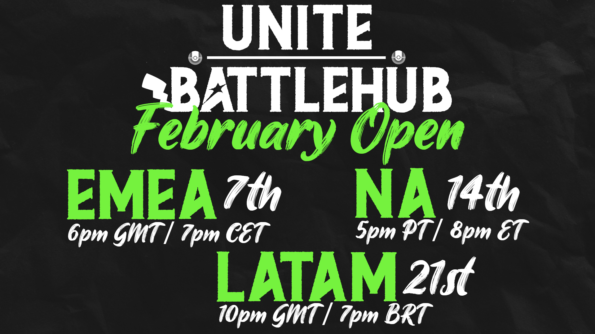Unite BattleHub on Twitter: "The #PokemonUNITE Open Series Signups for February are Live! EMEA ...