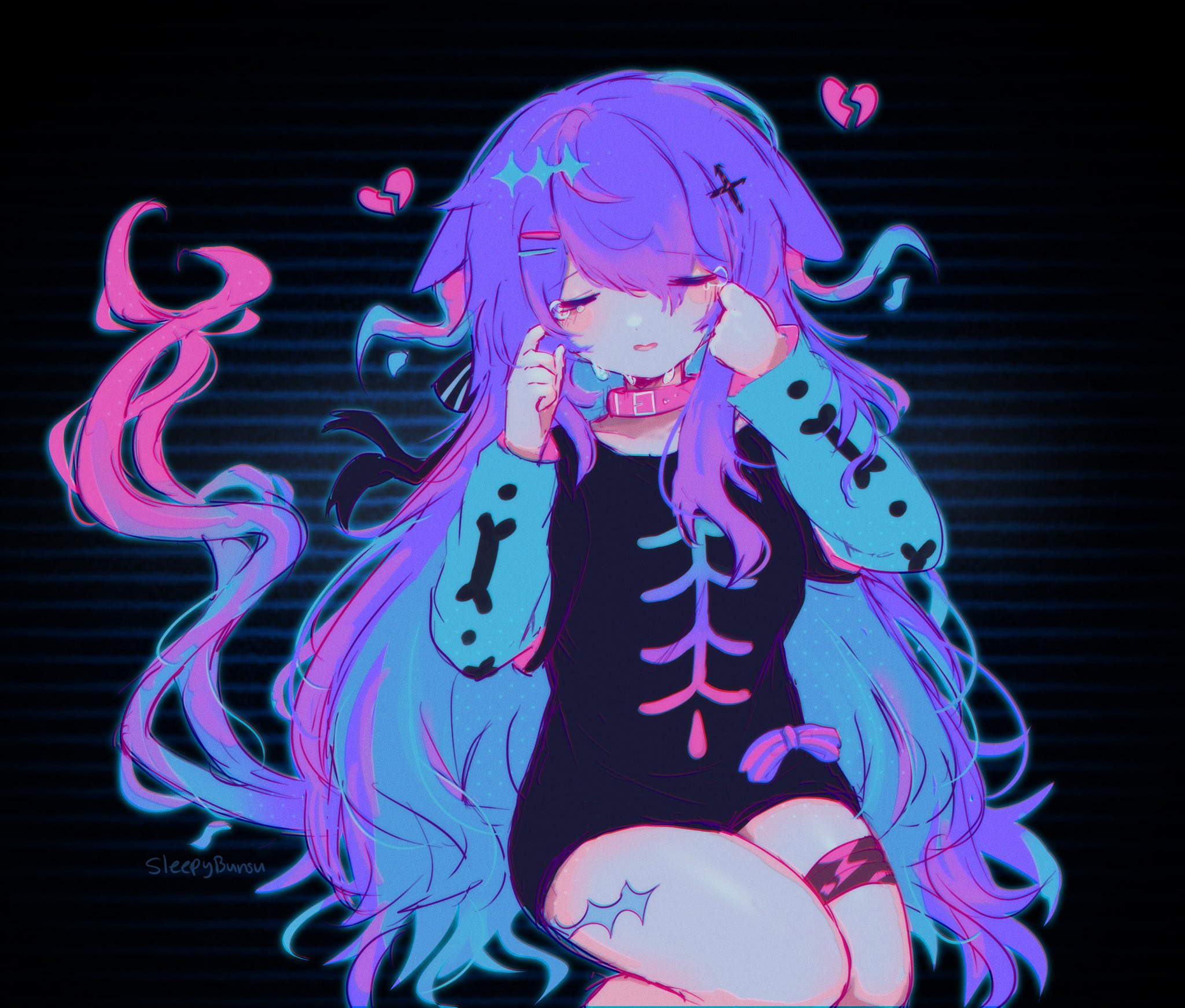 Sad Anime Ghost Girl