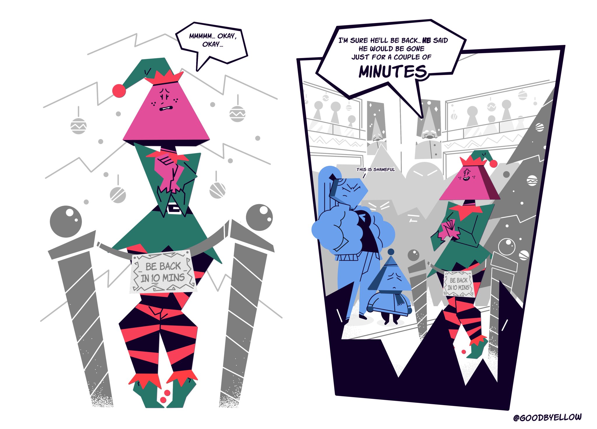 Goodbyellow on Twitter: "Luna seems to be having a hard time at her new job https://t.co ...