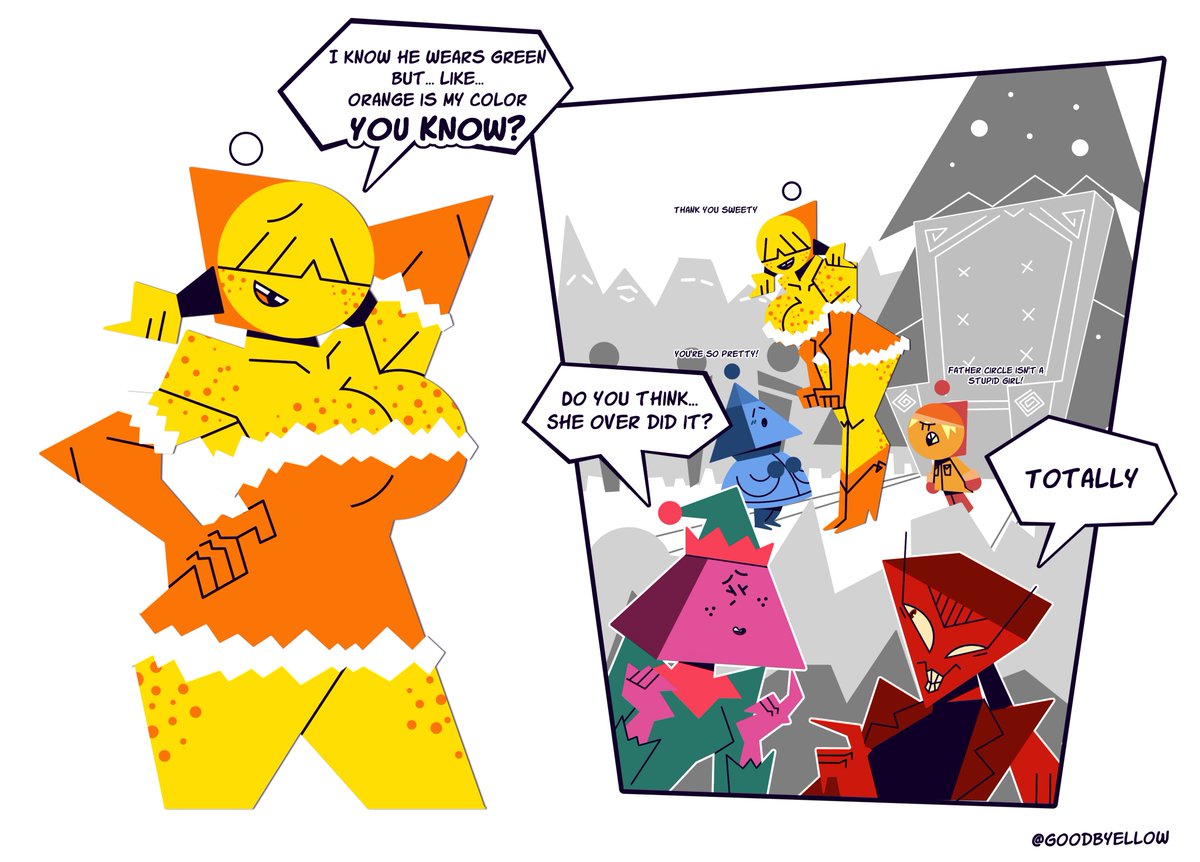 Goodbyellow on Twitter: "Luna seems to be having a hard time at her new job"