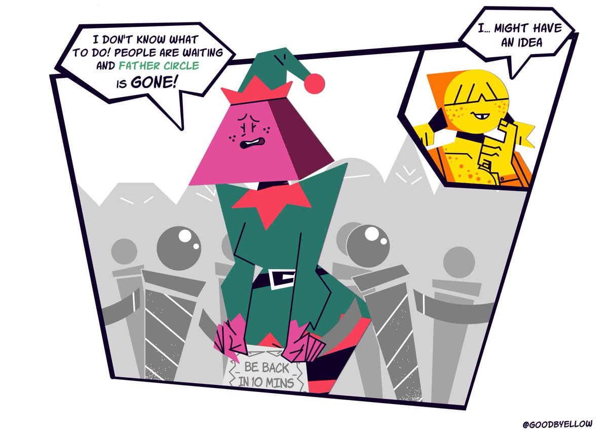 Goodbyellow on Twitter: "Luna seems to be having a hard time at her new job"