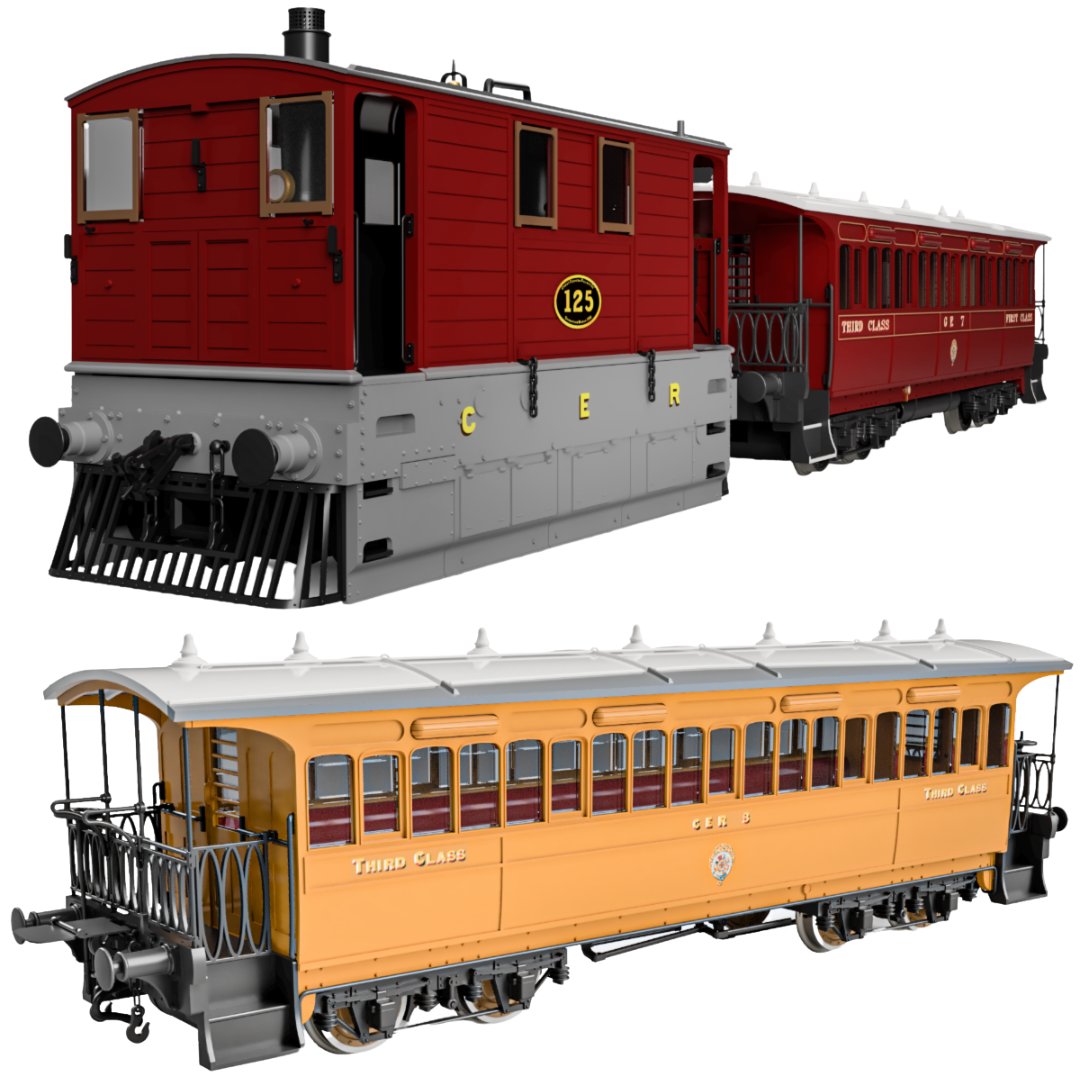 Hattons Model Railways on Twitter: "🚃 Rapido Trains UK have shown colourised renders for their ...