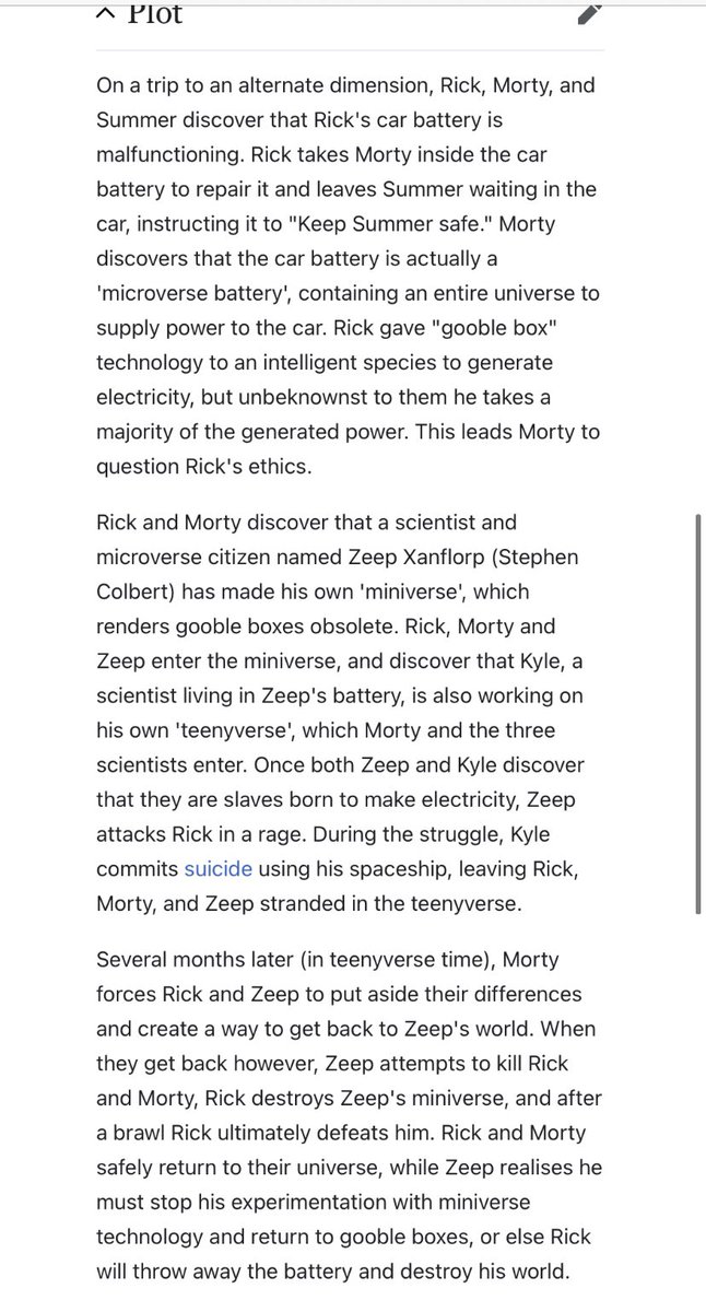 I’m watching Rick & Morty for the first time... These clips discuss ...