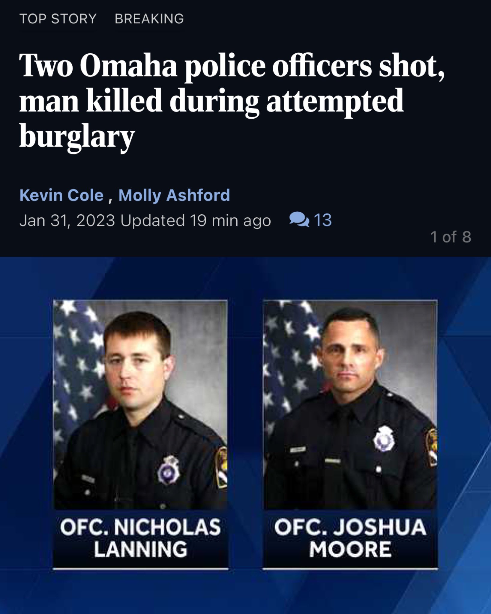 National Fraternal Order of Police (FOP) on Twitter: "🚨 OFFICERS DOWN: Please pray for the two ...