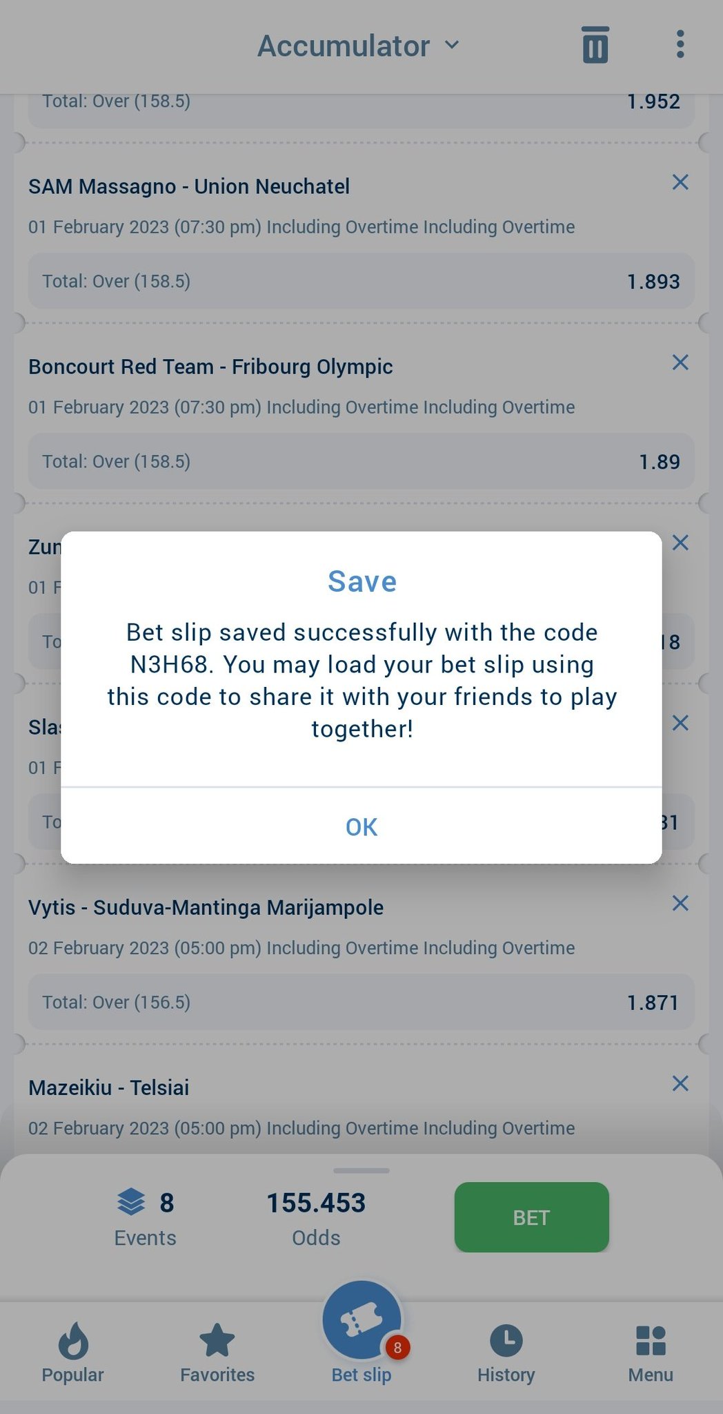 Playmaker 🔟 on Twitter: "1xbet 155 odds N3H68 Register for 1xbet here: https://t.co/aVK4Bdnh1S ...