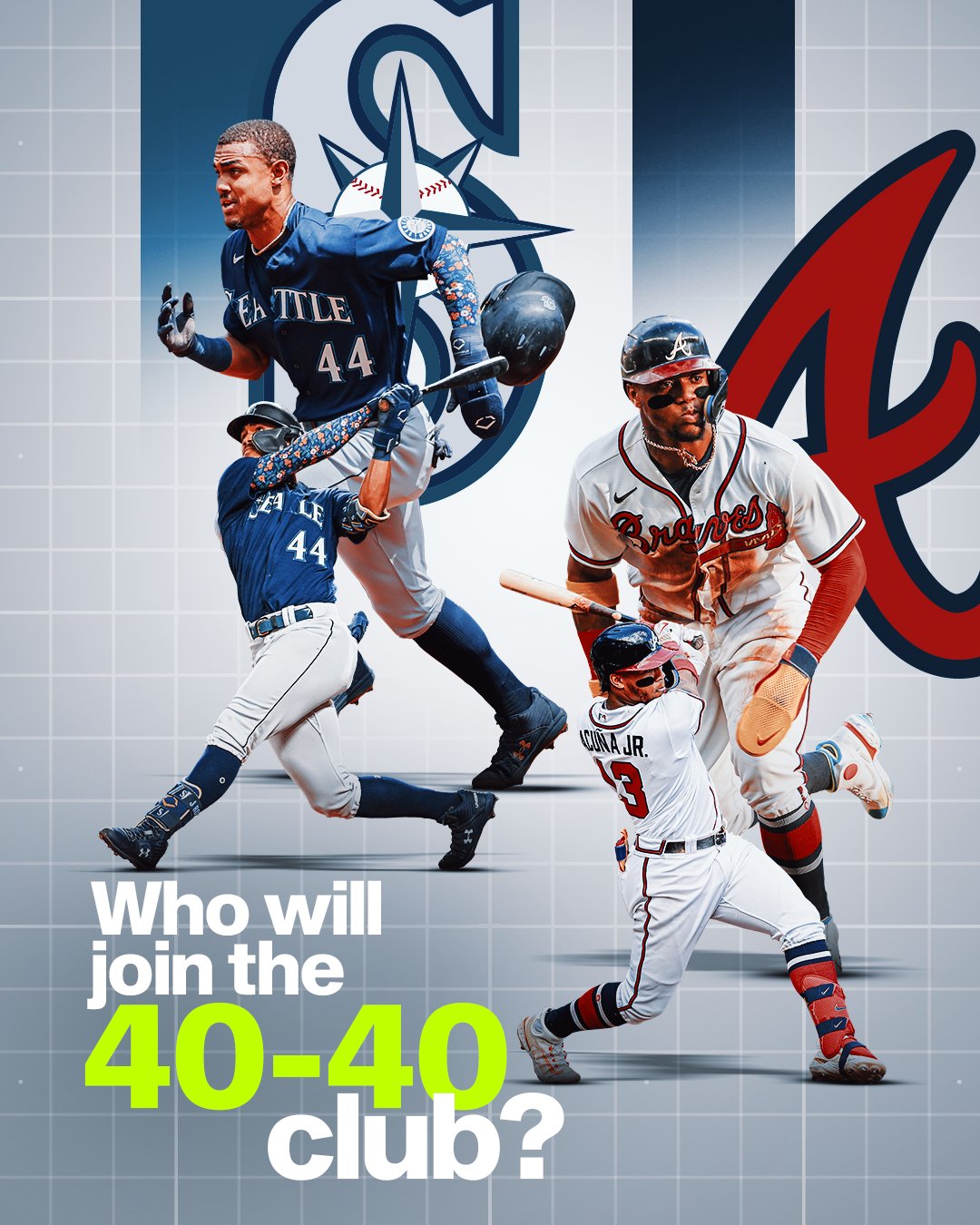 MLB on Twitter: "40-40 is no small feat. Can these young stars make history? https://t.co ...