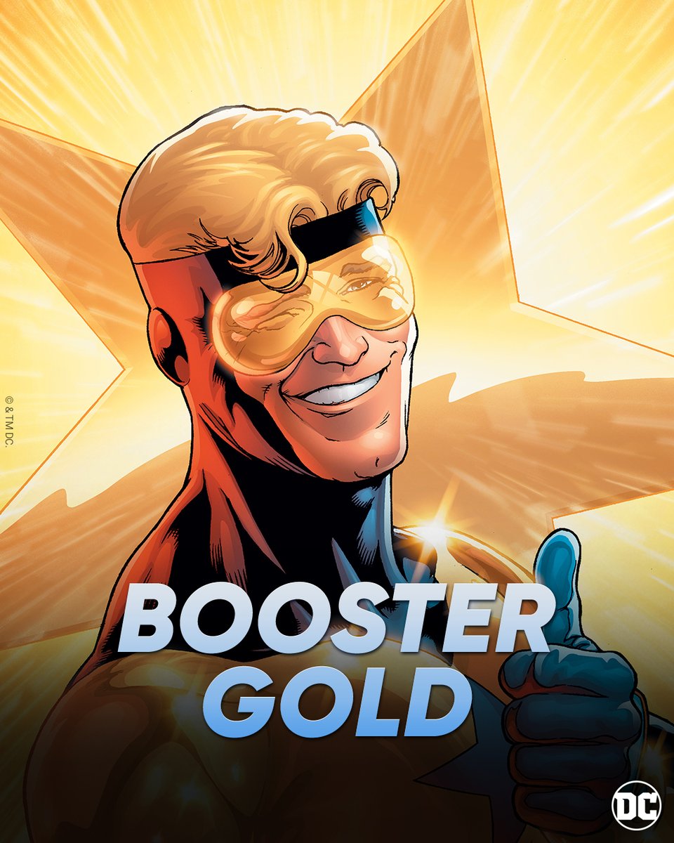 DC on Twitter: "BOOSTER GOLD — In this live-action series, Booster Gold uses basic technology ...